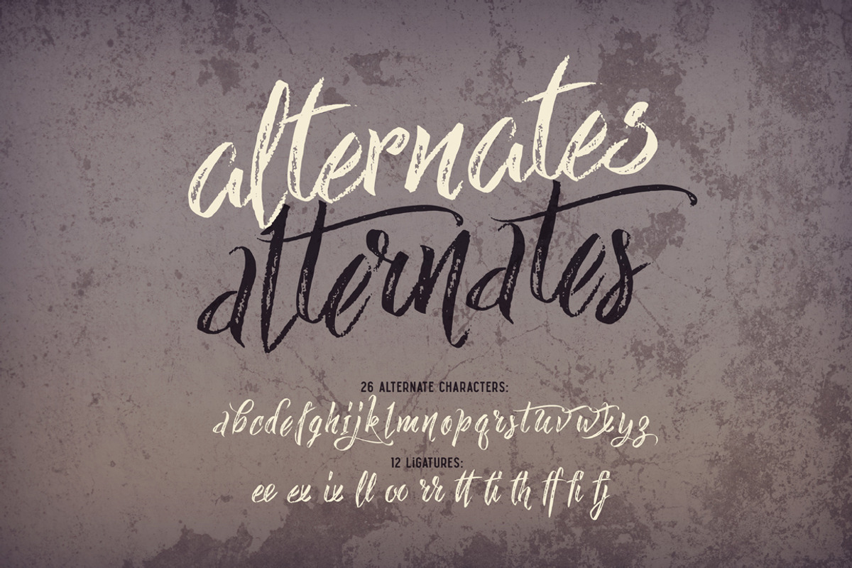 Limber script & Mockups, a Script Font by Gleb Guralnyk