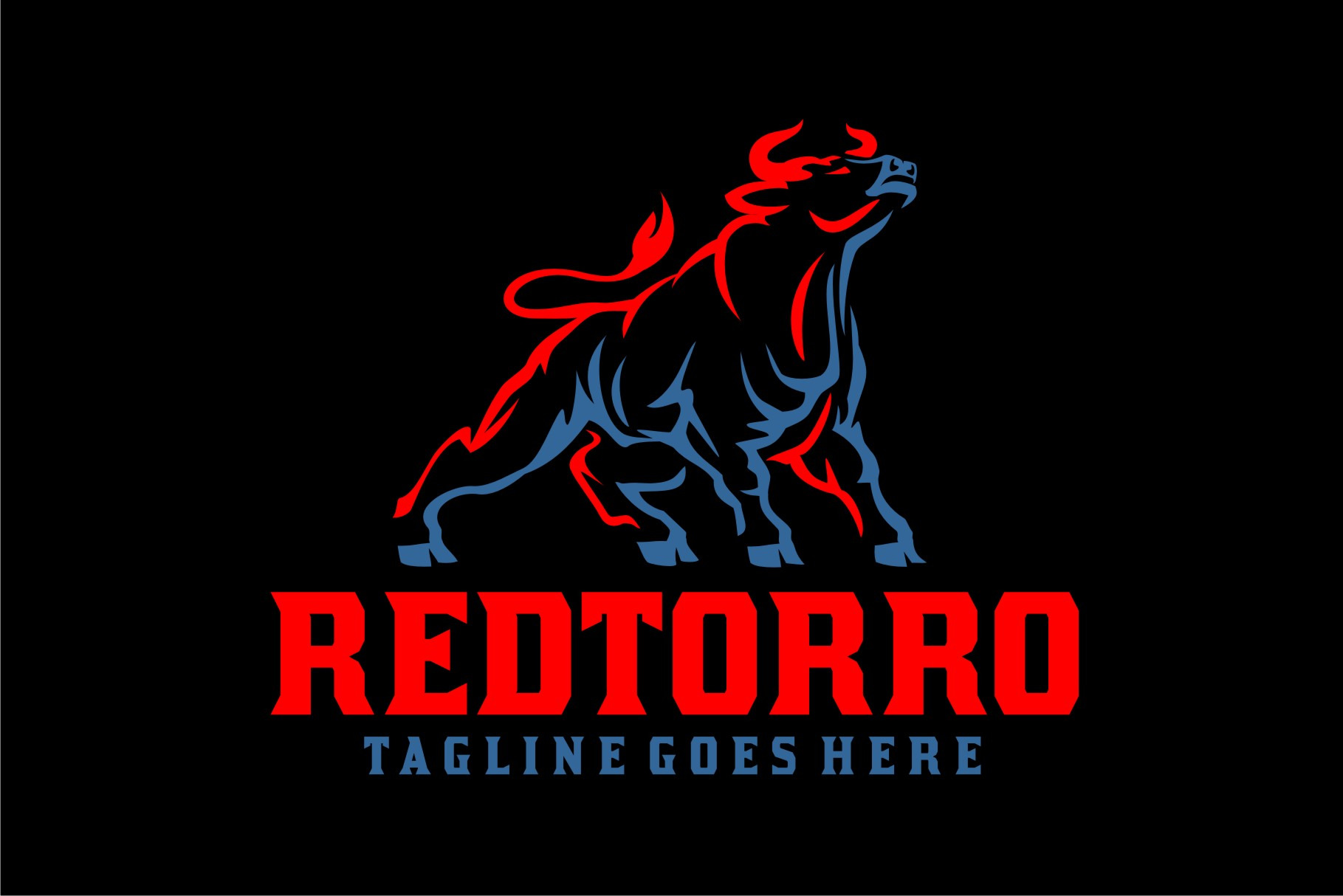 Red Toro, a Branding & Logo Template by herulogo