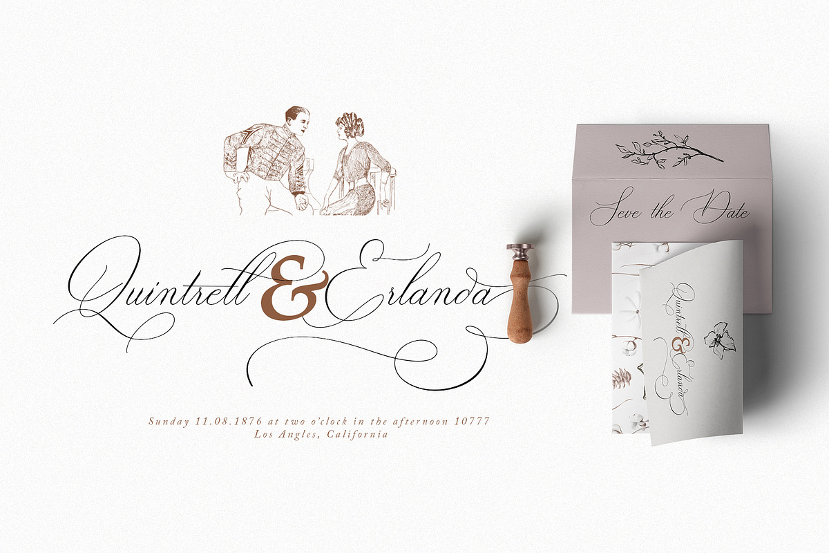 Bulgattie, a Script Font by Alcode