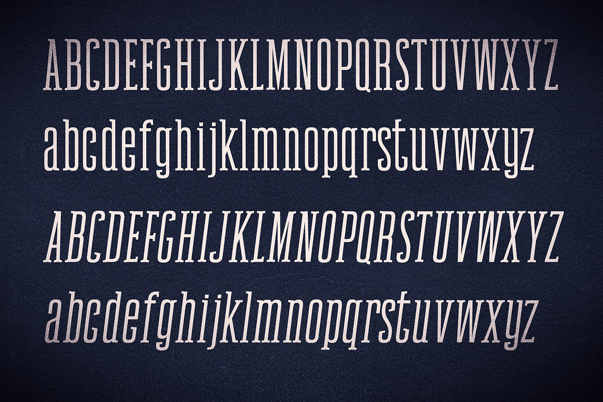 Newgate Slab - Retro Font, a Slab Serif Font by Uncle Avi's Supply