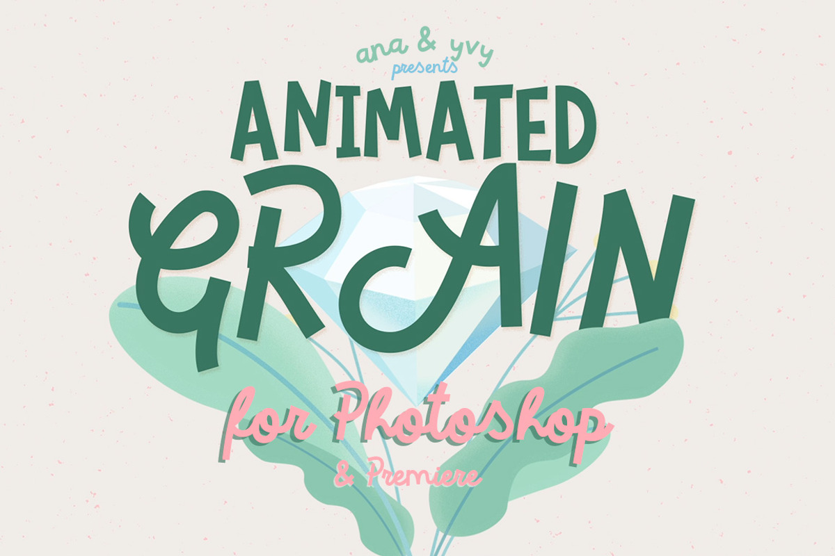 animated grain texture for Photoshop, a Texture Graphic by ana & yvy
