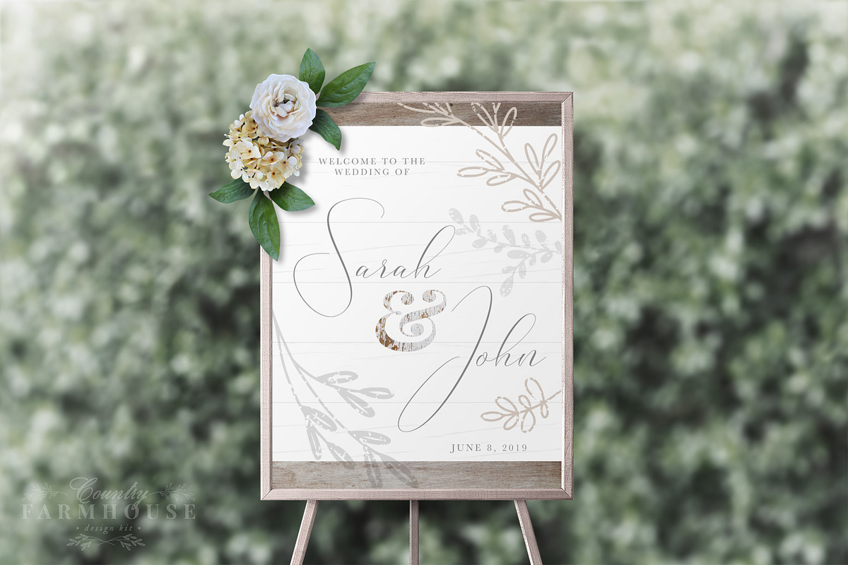 Country Farmhouse Design Kit, a Graphic by Eclectic Anthology