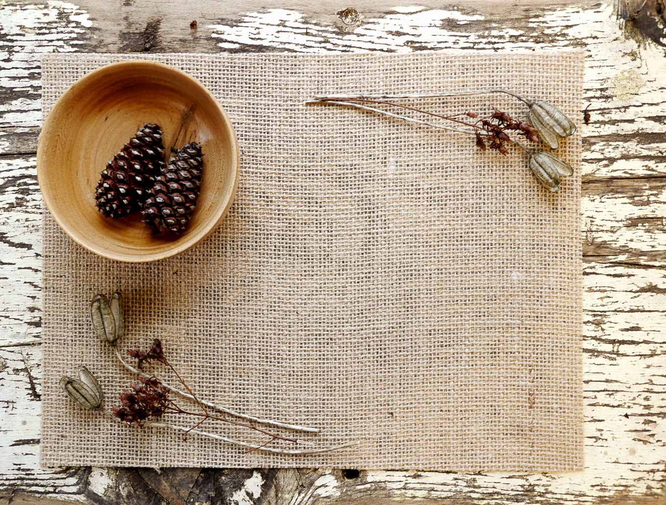 Rustic burlap featuring styled photography, rustic, and burlap, a ...