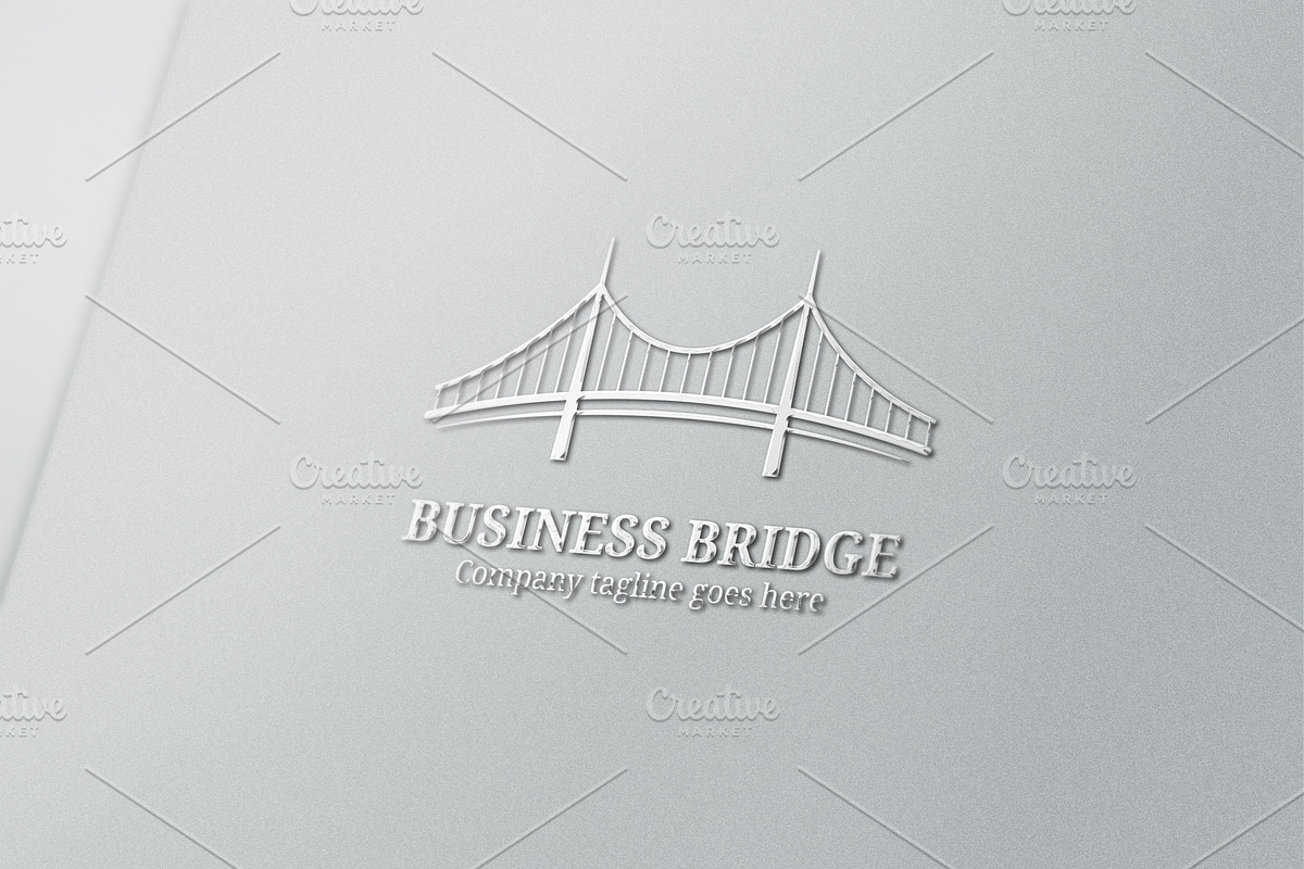 Business Bridge Logo, a Branding & Logo Template by XpertgraphicD