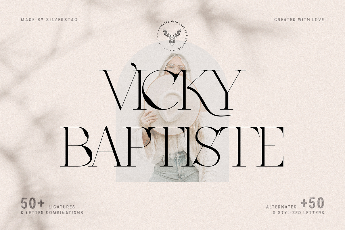 MOON CROWD - Elegant & Stylish Serif, a Serif Font by SilverStag Type ...