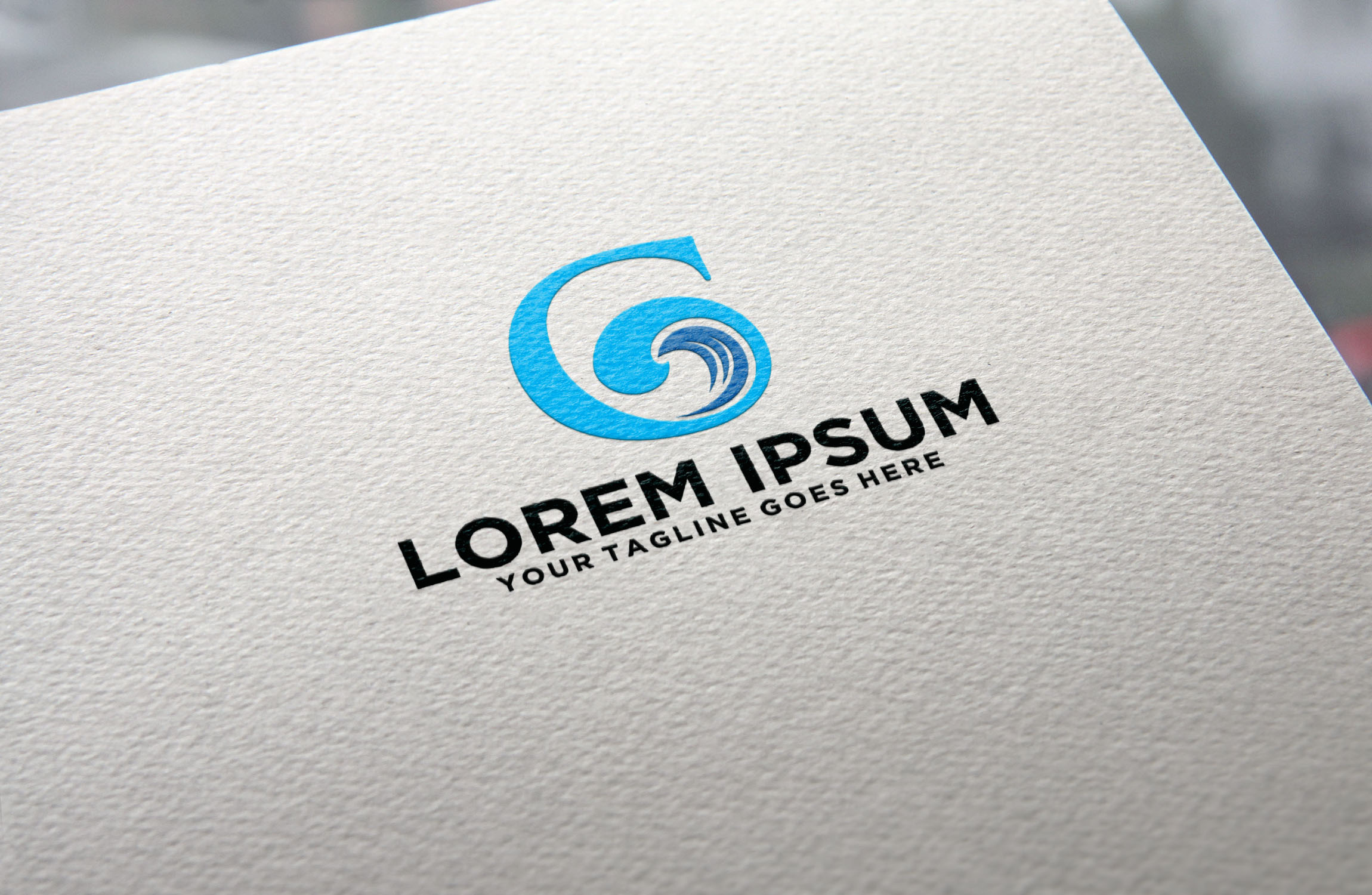 Letter G Wave logo design | Branding & Logo Templates ~ Creative Market