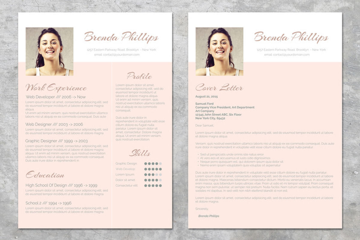 CV Design Pack, a Resume Template by Visual Impact