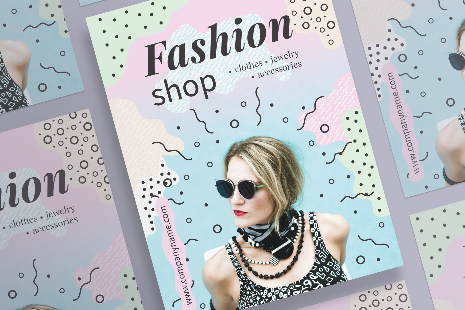 Posters | Fashion Shop, a Flyer Template by Amber Graphics
