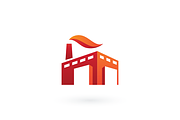 Factory Logo, a Branding & Logo Template by nospacestore