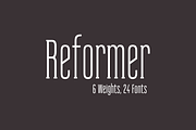 Reformer Sans Serif