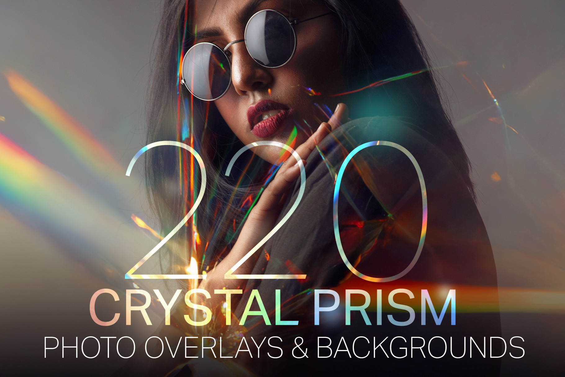 220 Crystal Prism Overlays, a Texture Graphic by Sevenstyles | Creative ...