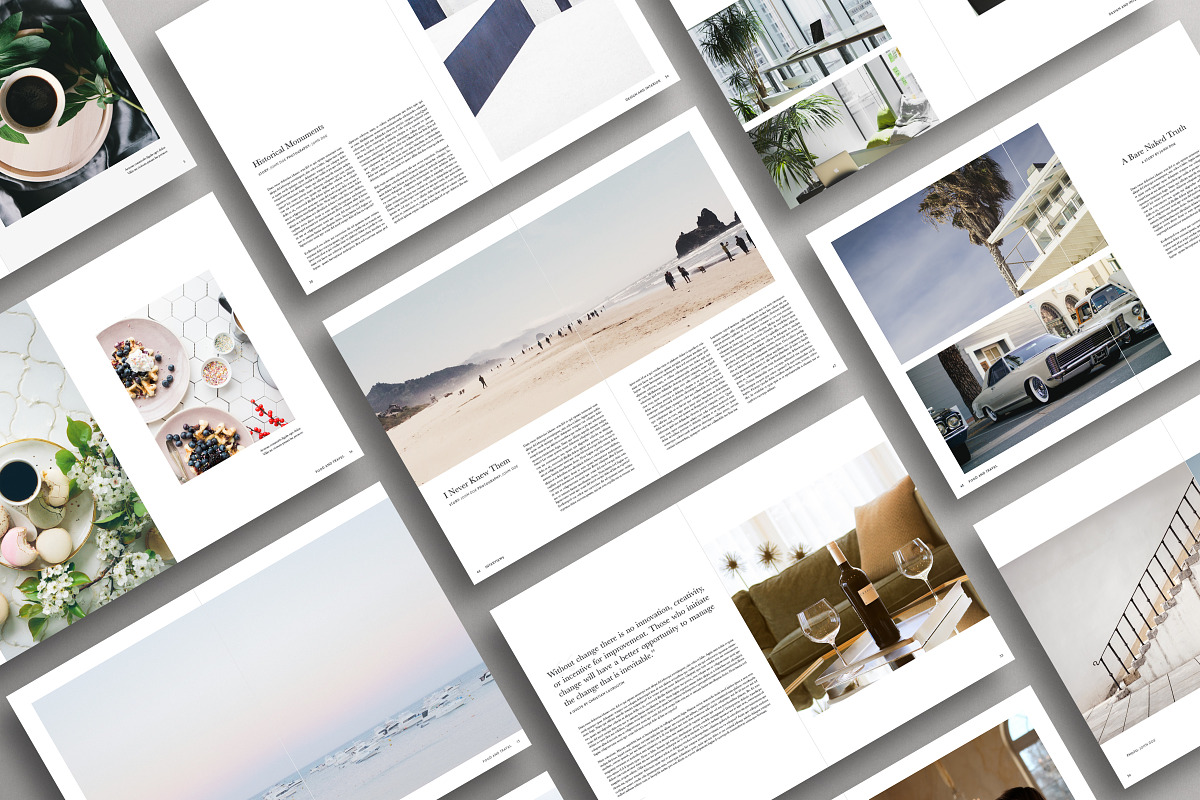 Magazine Duo Pack | InDesign Templates
