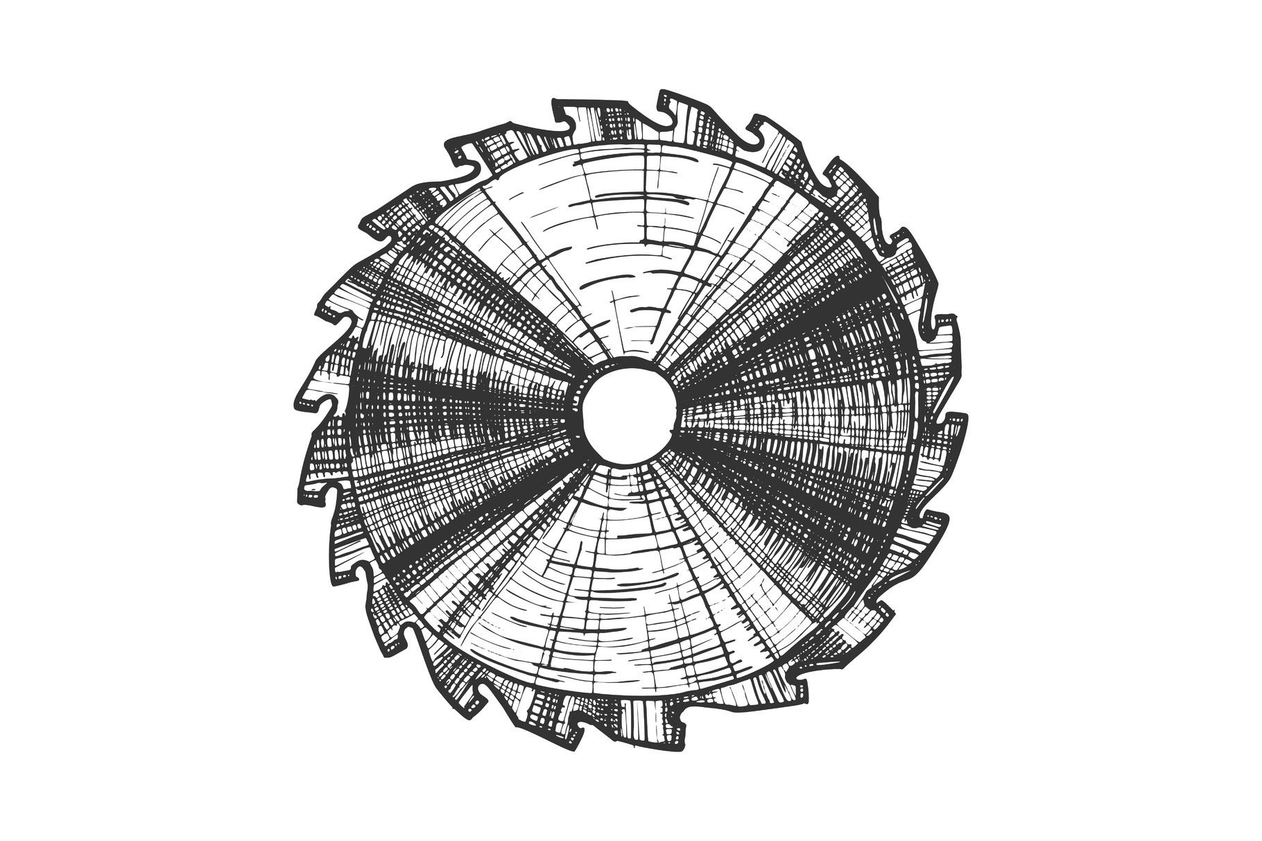 Carpentry Tool Detail Circular Saw | Texture Illustrations ~ Creative ...