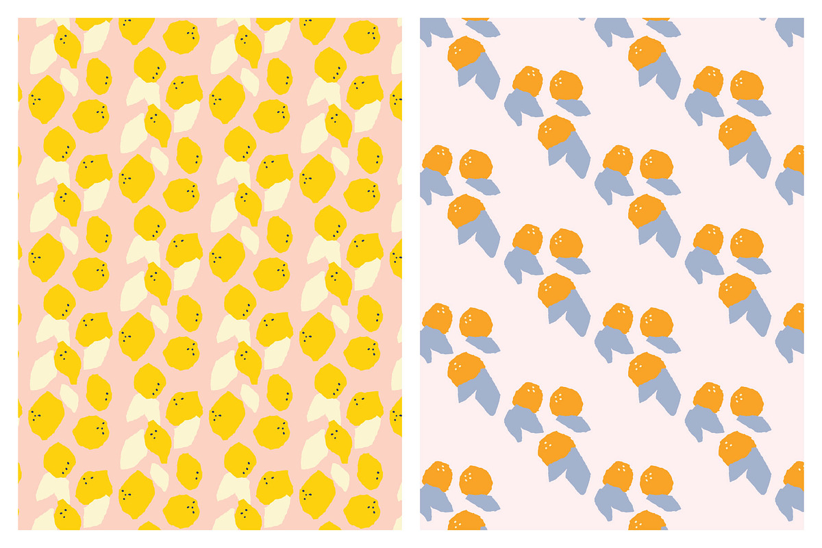 Summer Pattern Set, a Pattern Graphic by Emma Make