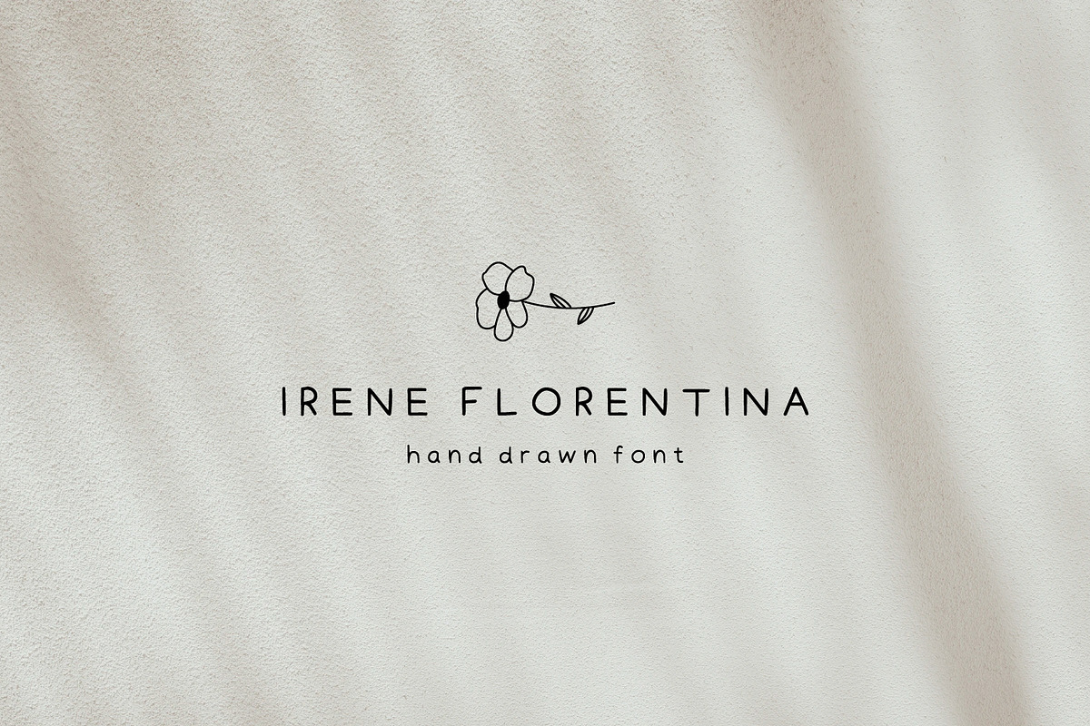 Hand Drawn Font with Illustrations