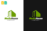 MediaHouse, a Branding & Logo Template by Schneider Design Store