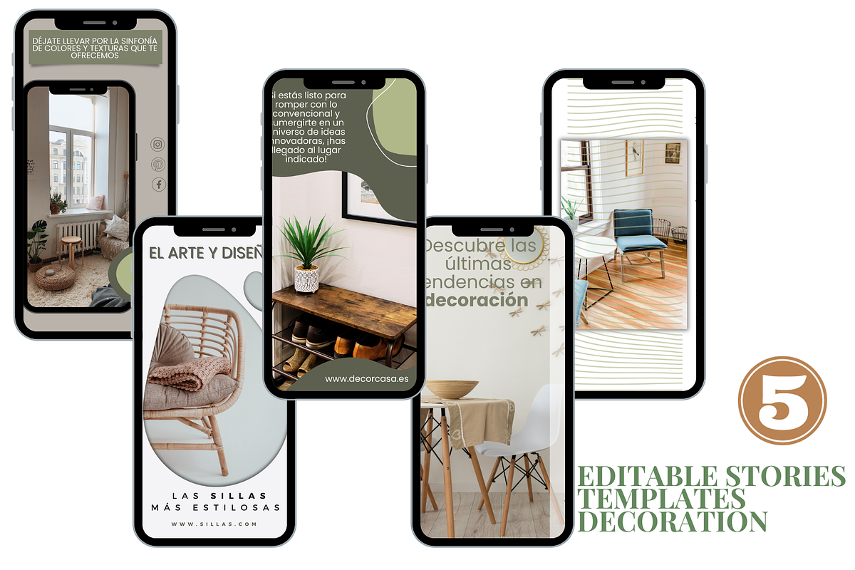 Editable Templates for decoration