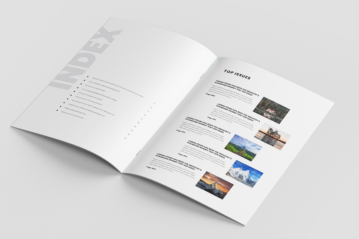 Destination Magazine, a Magazine Template by Amit Debnath