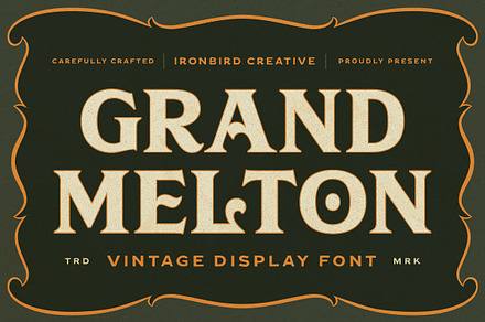 Cigarro - Display Typeface