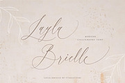 Layla Brielle Font, a Script Font by etigletters
