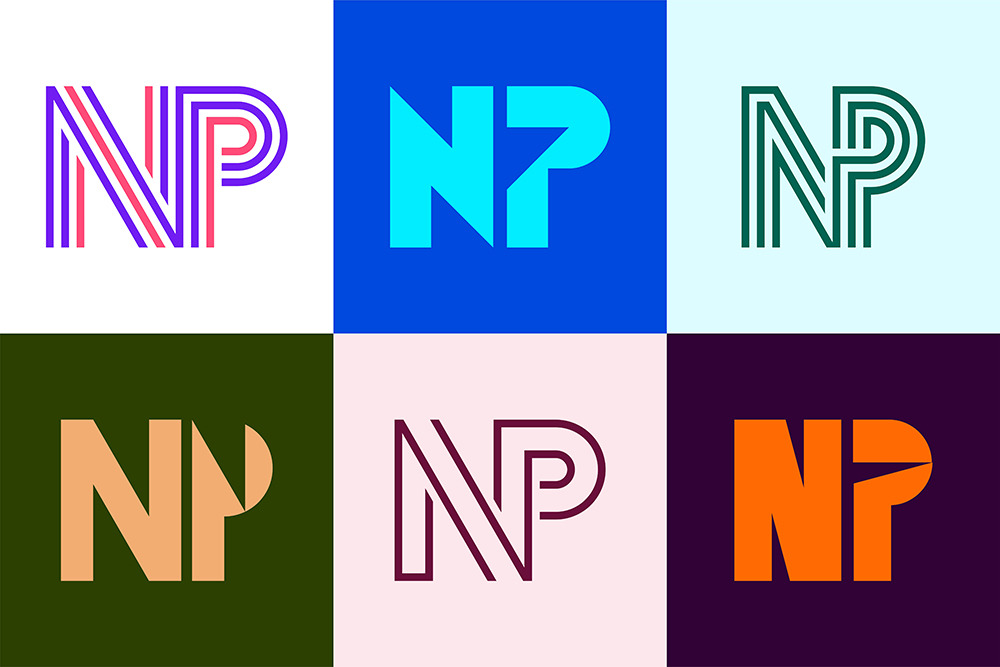 Set of letter NP logos, an Object Graphic by NataliiaVolyk | Creative ...