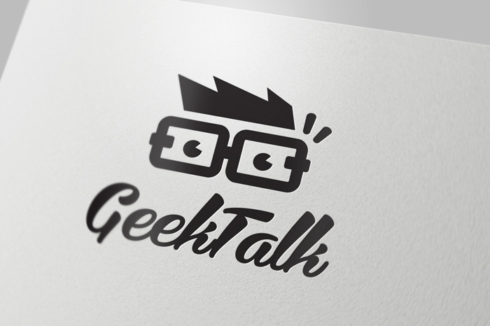 Geek Talk, a Branding & Logo Template by Vectorwins Premium Shop