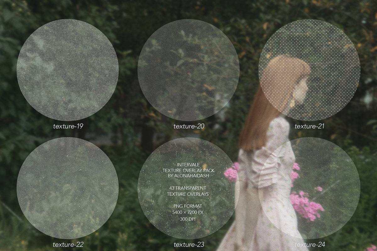 Intervale - Texture Overlay Pack, a Texture Graphic by alonahaidash