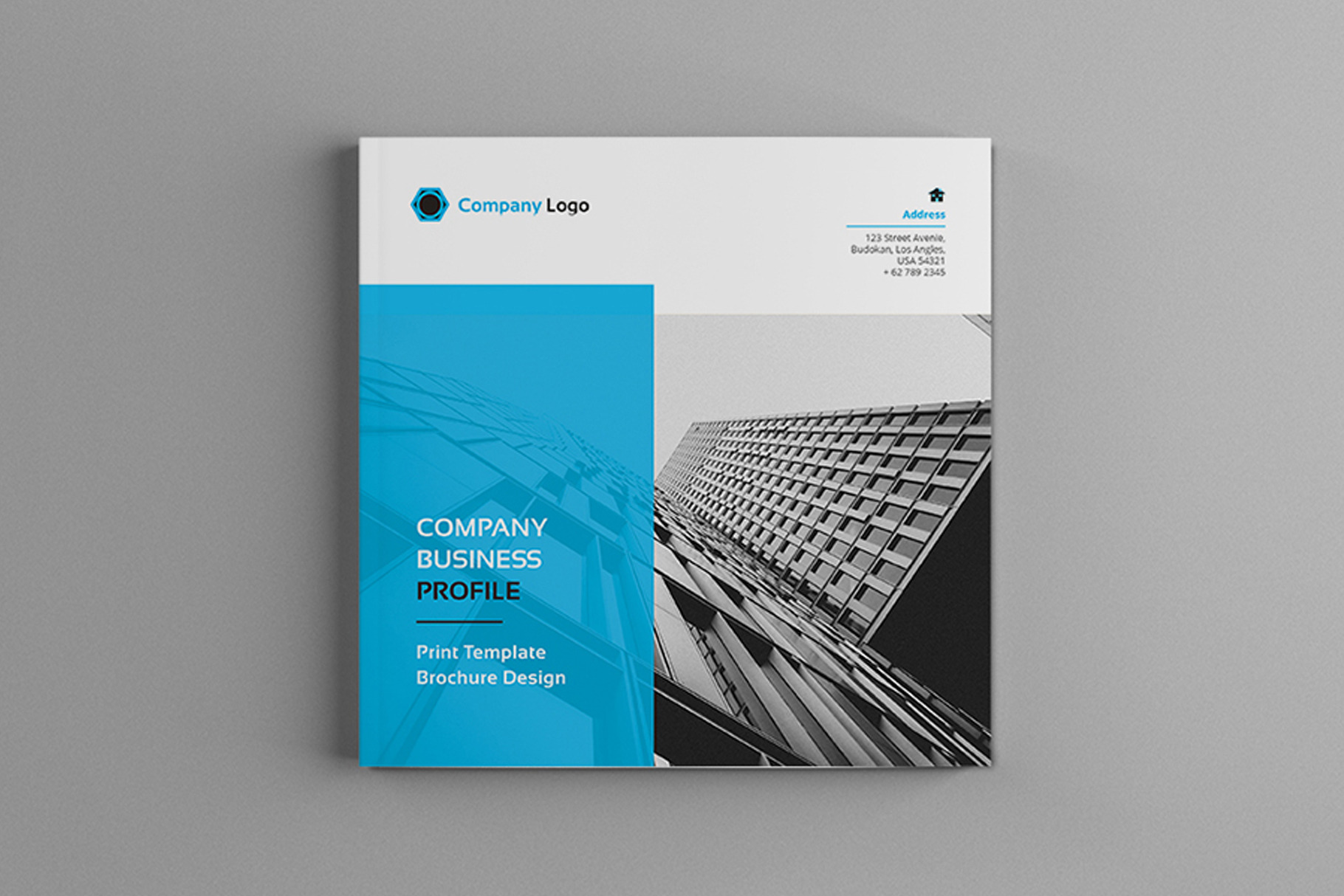 Hilih - Square Company Brochure, a Brochure Template by StringLabs