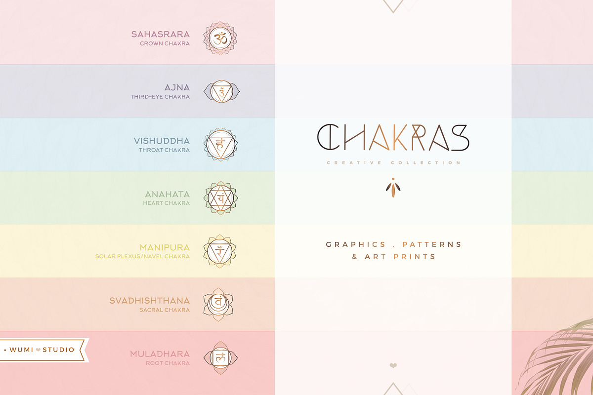Chakra Collection, an Object Graphic by Wumi Studio