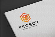 Letter P - Pro Box Logo