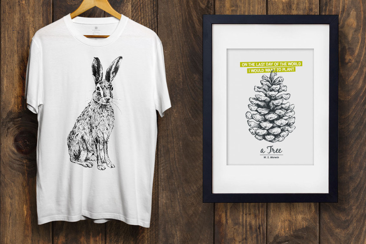 Dotwork Forest Animals, an Animal Illustration by nordicworker ...