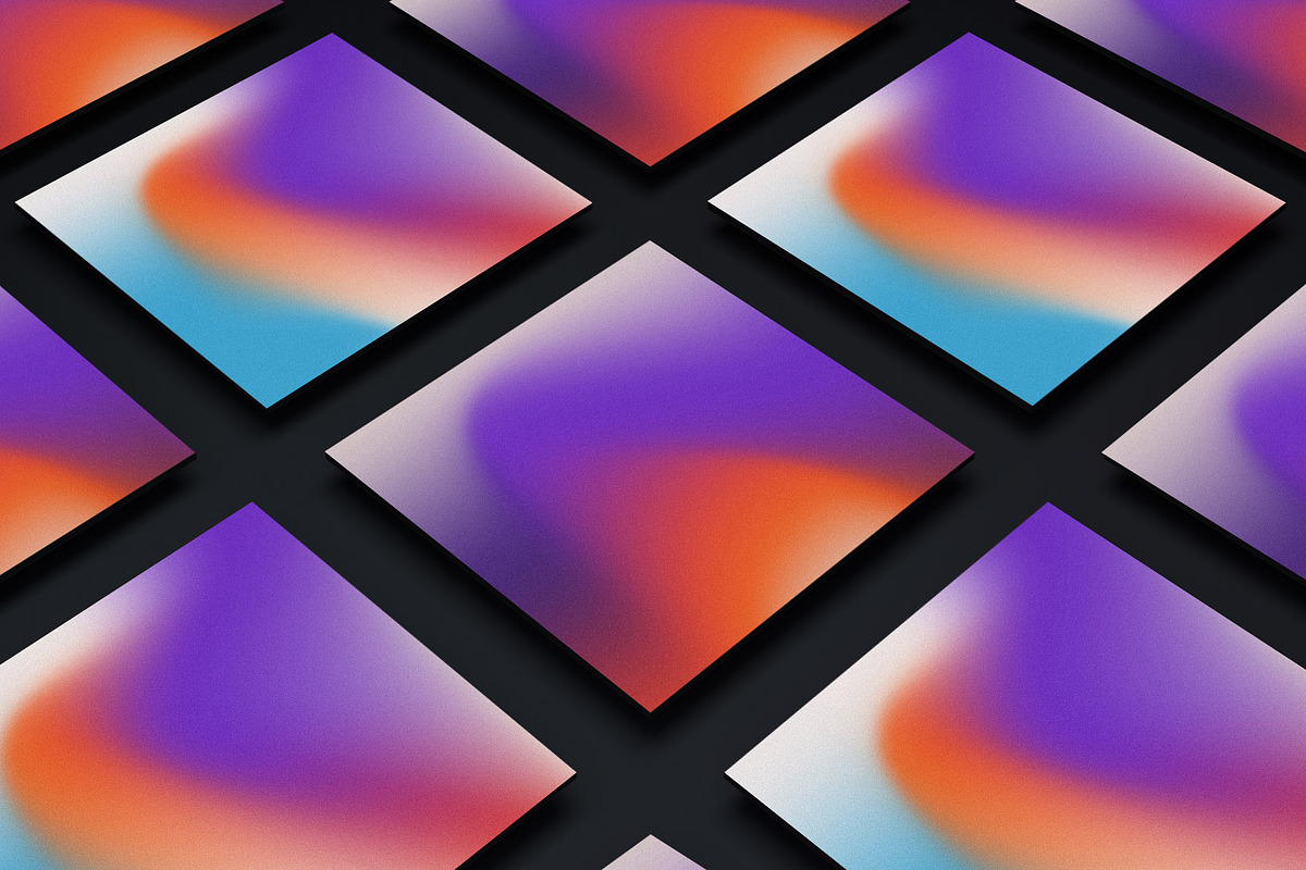 70s Retro Gradient Backgrounds Set, a Gradient Add-On by May Motif ...