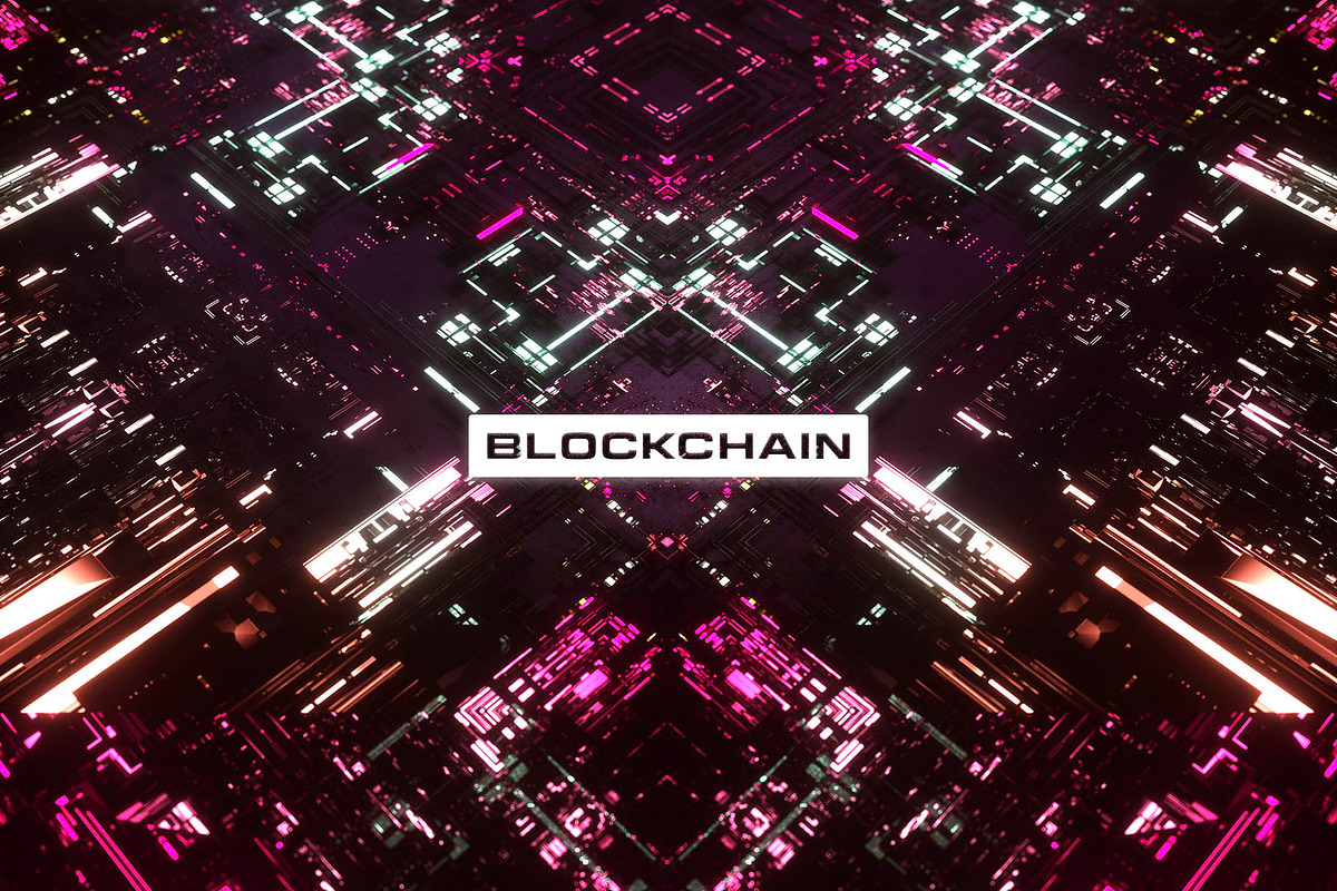 Blockchain: Digital Ecosystems, a Texture Graphic by RuleByArt