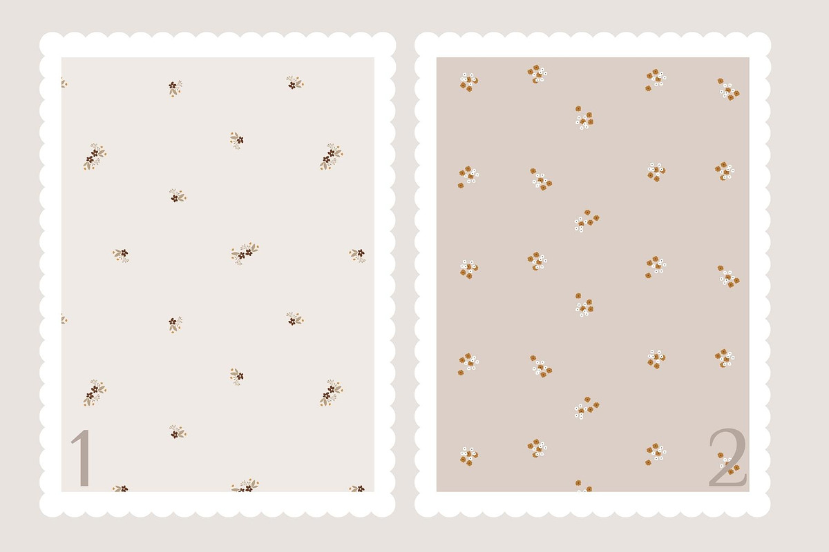 Baby Nostalgia Patterns Collection, a Pattern Graphic by Alina Karpenko