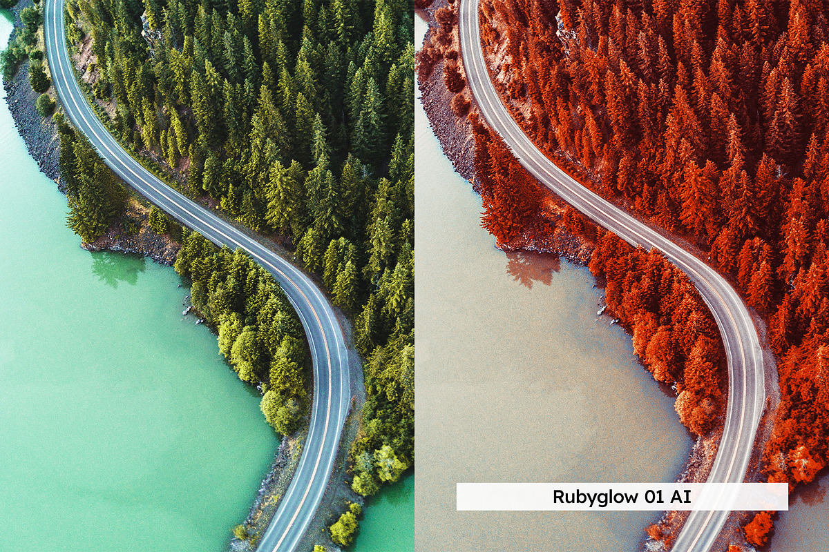 20 Vivid Infrared Lightroom Presets, a Preset Add-On by SparkleStock