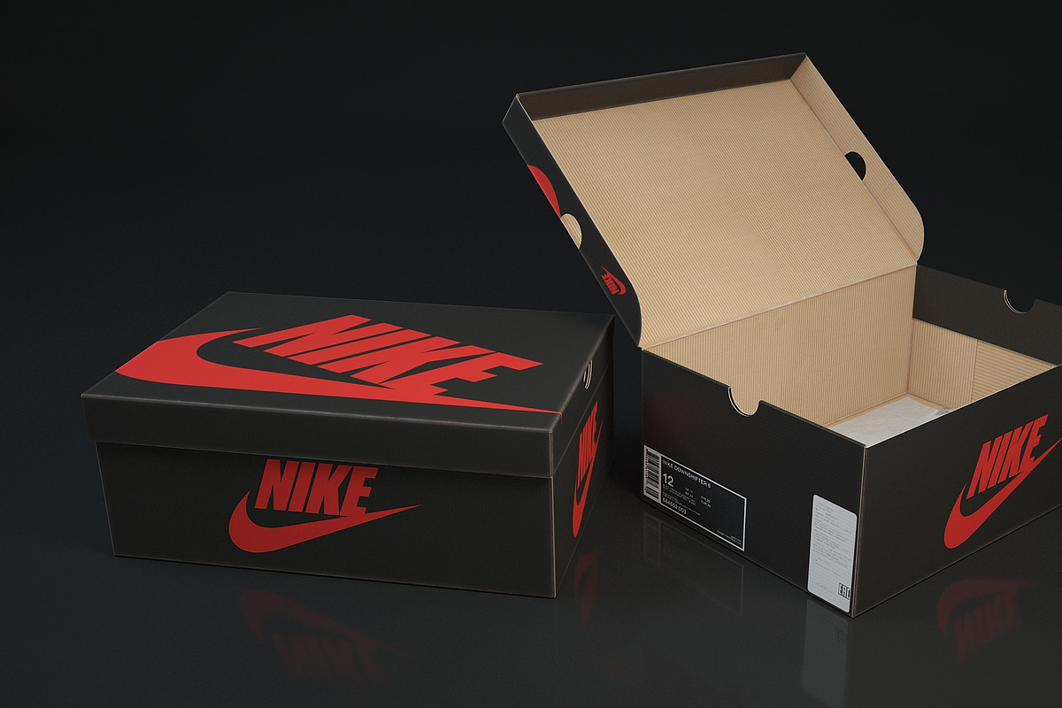 Shoe box 3D model, an Object 3D Model by mrGarret