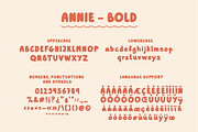 Annie | Voluminous Retro Font