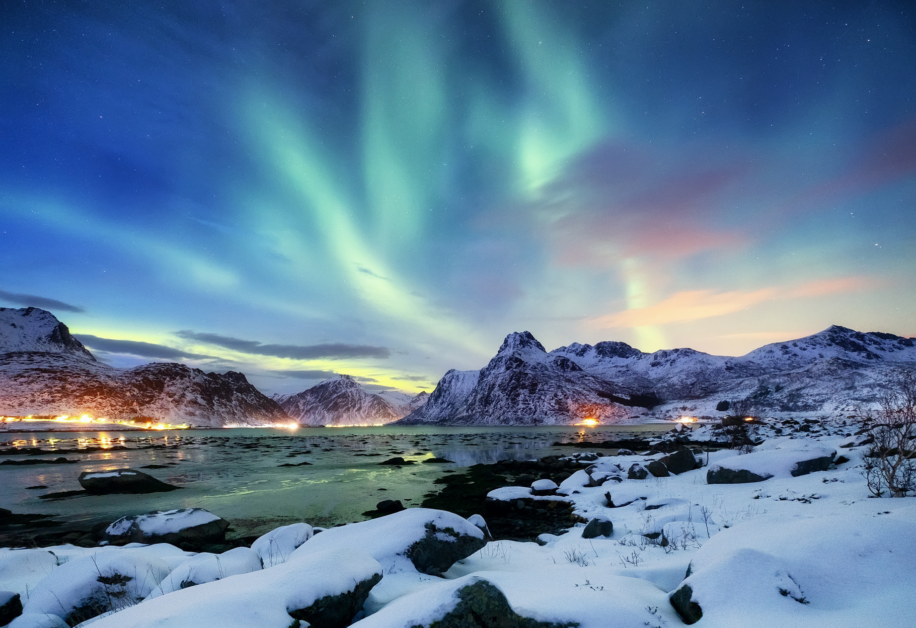 Aurora borealis in norway containing light, aurora, and norway | Nature ...