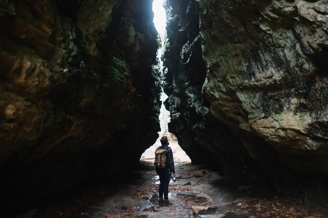 Bear caves containing cave, explore, and light, a Person Photo by ...