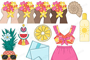 Beach Clip Art Bundle