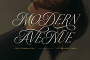 Modern Avenue - Font Combination, a Serif Font by Letterhend Studio