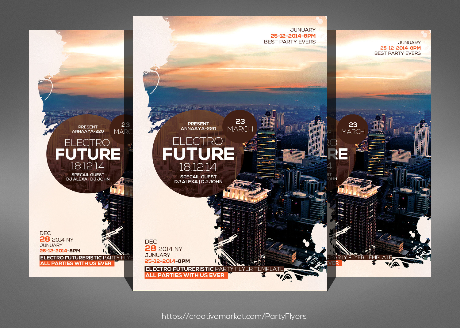 City View Flyer, a Flyer Template by Graphic Templates