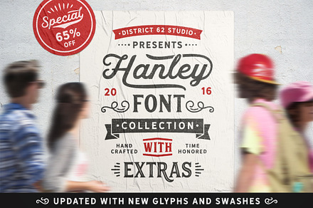 Hanley Pro Font Collection