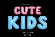 Cute Kids Font, a Symbol Font by Personalized1926
