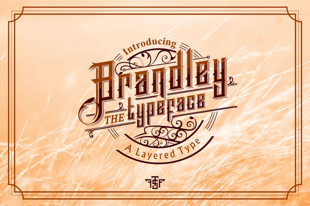 Brandley Typeface, a Font by uncurve
