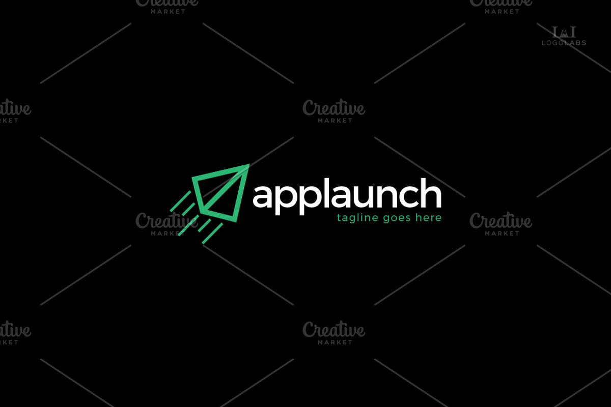 App Launch Logo, a Branding & Logo Template by LogoLabs