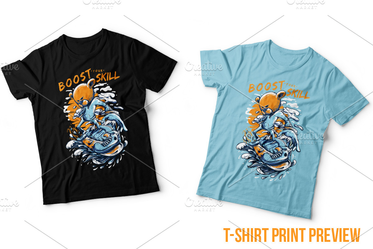Boost Your Skill Vector Illustration, an Illustration by badsyxn