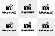 Letters TA TB TC TD TE TF Data Logo