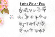 Spring Easter Dingbat 2 Fonts, a Symbol Font by Graphic House Design P ...