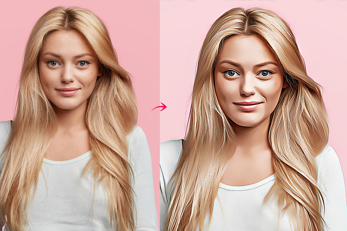 Modern Painting Effect Photoshop